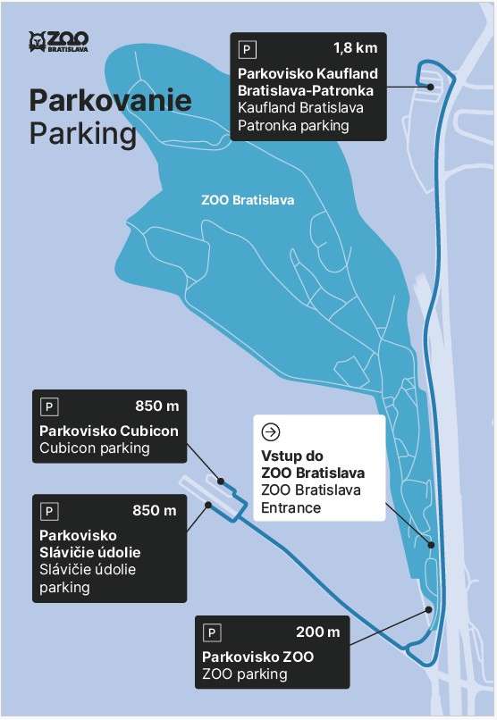 Cesta do zoo | ZOO Bratislava